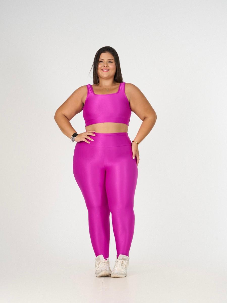 Comprar Conjunto Ana Plus, Fúcia - R$234,00 - Lalá Fitness