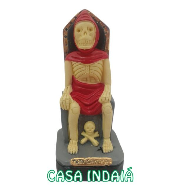 Comprar Exu Tata Caveira (17cm) - R$42,00 - casaindaia.com.br