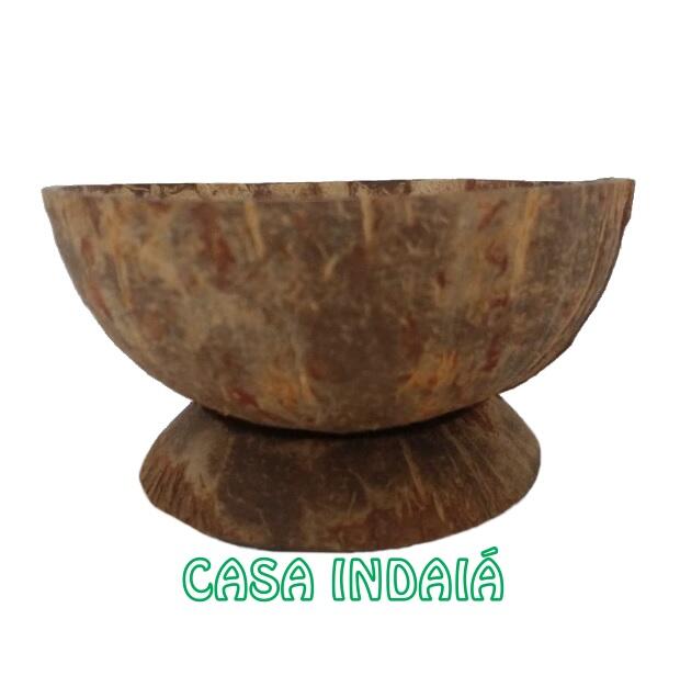 Comprar Cuia de Coco c/ Base - R$8,00 - casaindaia.com.br