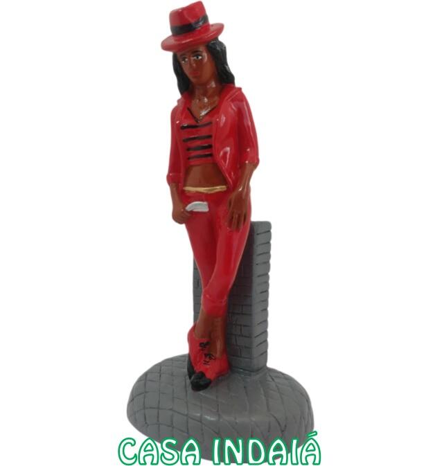 Comprar Pomba Gira Malandra Maria Navalha Perna Cruzada (25cm ...