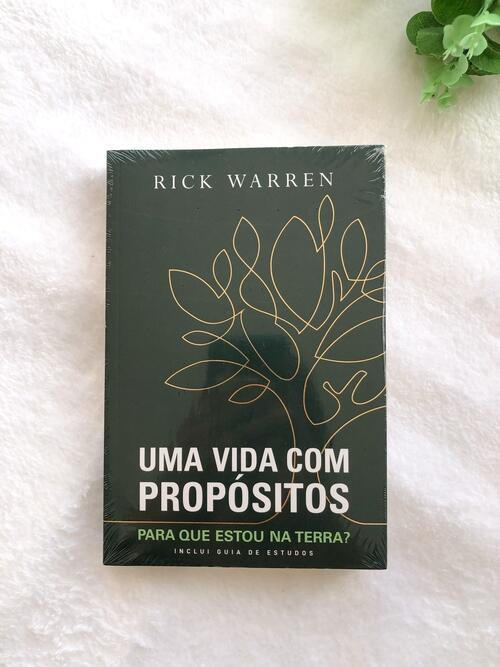 Comprar Livro Uma Vida Com Propósito Rick Warren