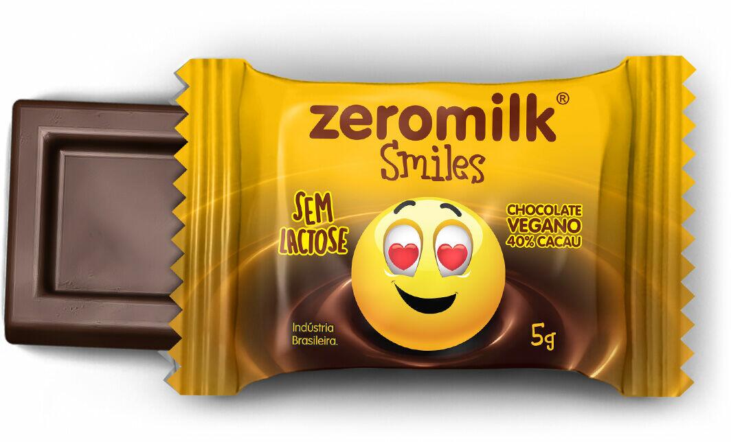 Comprar Smile - ZeroMilk 40% cacau 5g (Disp30/Cx16)