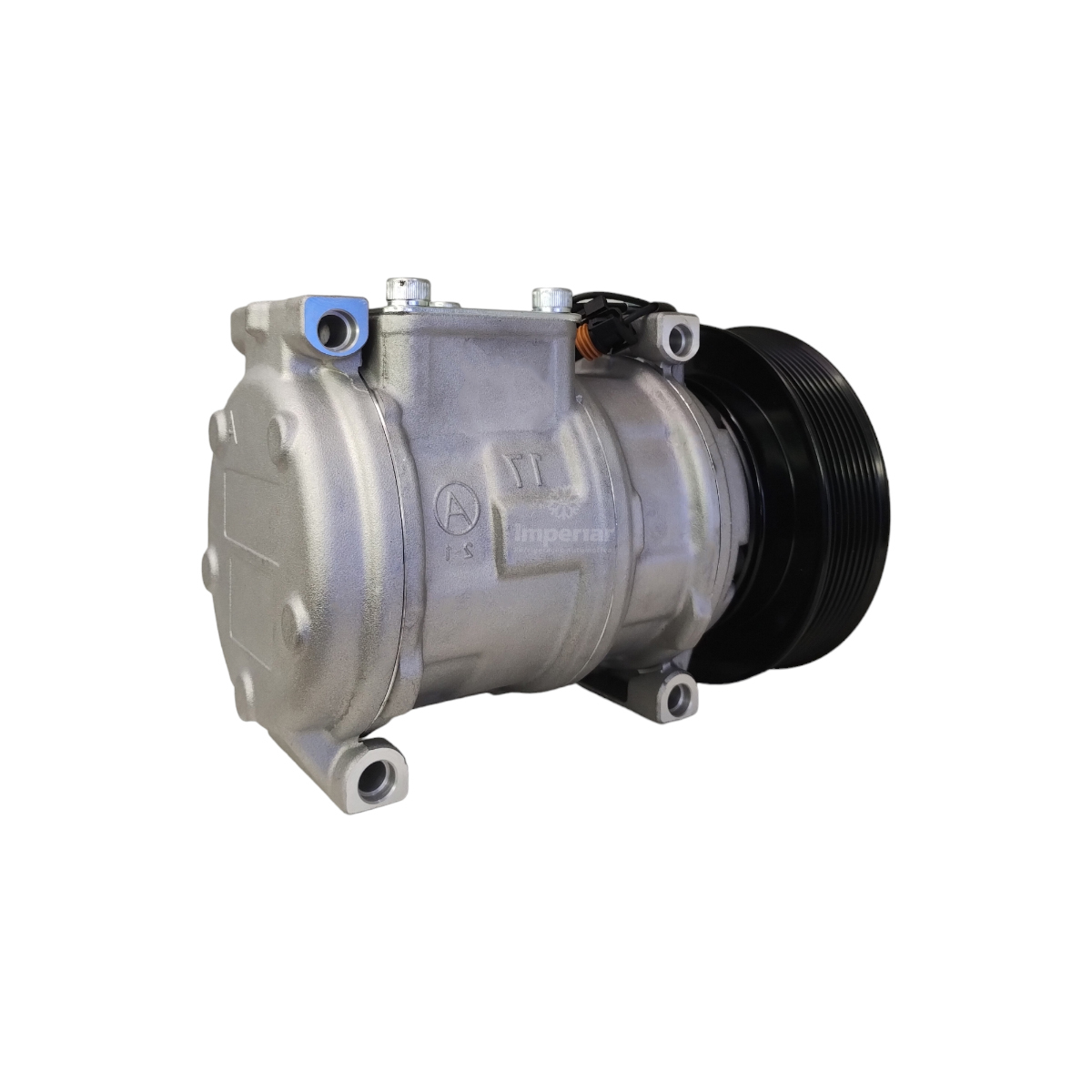 COMPRESSOR 10PA17 JOHN DEERE POLIA 8PK 140MM 12V OEM:AH169875 ...