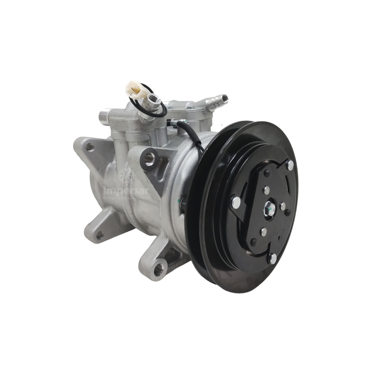 COMPRESSOR 6P148 8 ORELHA POLIA CANAL 1A 12V - Imperiar Refrigeração ...
