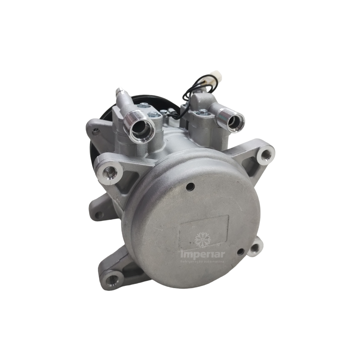COMPRESSOR 6P148 8 ORELHA POLIA CANAL 1A 12V - Imperiar Refrigeração ...