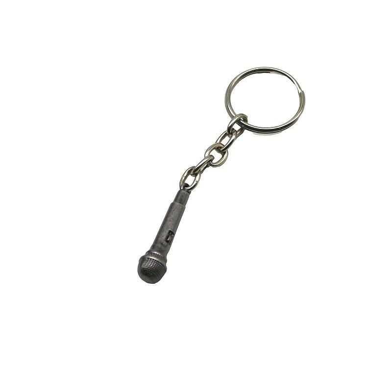 Chaveiro Microfone em metal - a partir de R$7,27