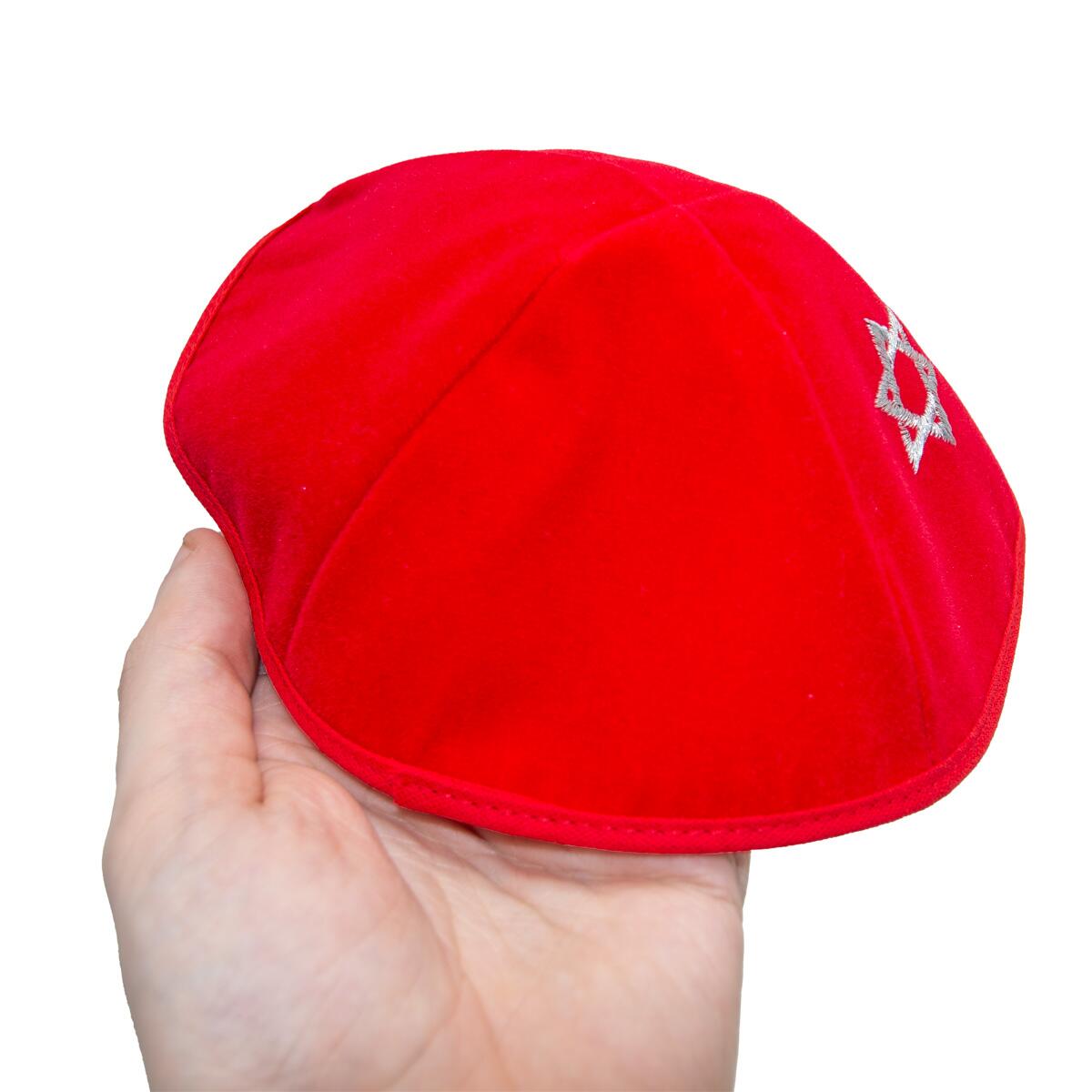 Kipá Judaico Colorido com Estrela de Davi Diversos Modelos - a partir ...