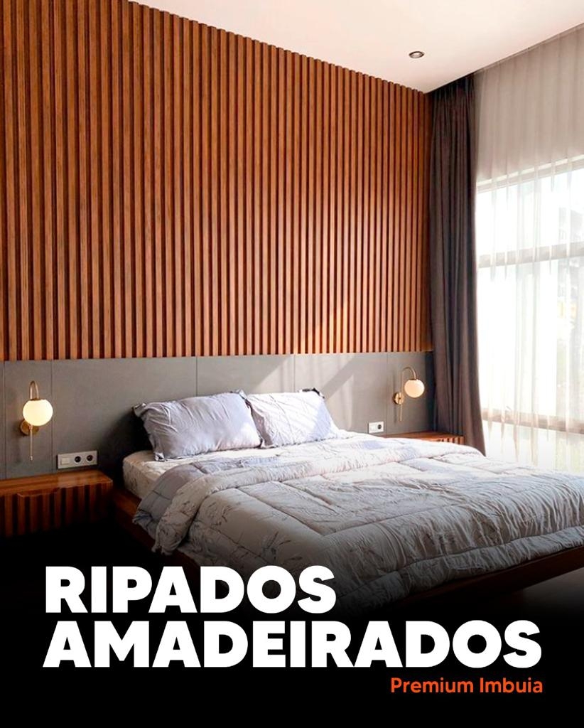 Comprar Painel Ripado em PVC Premiun Imbúia Interno 3mx20cm - R$239,90 ...