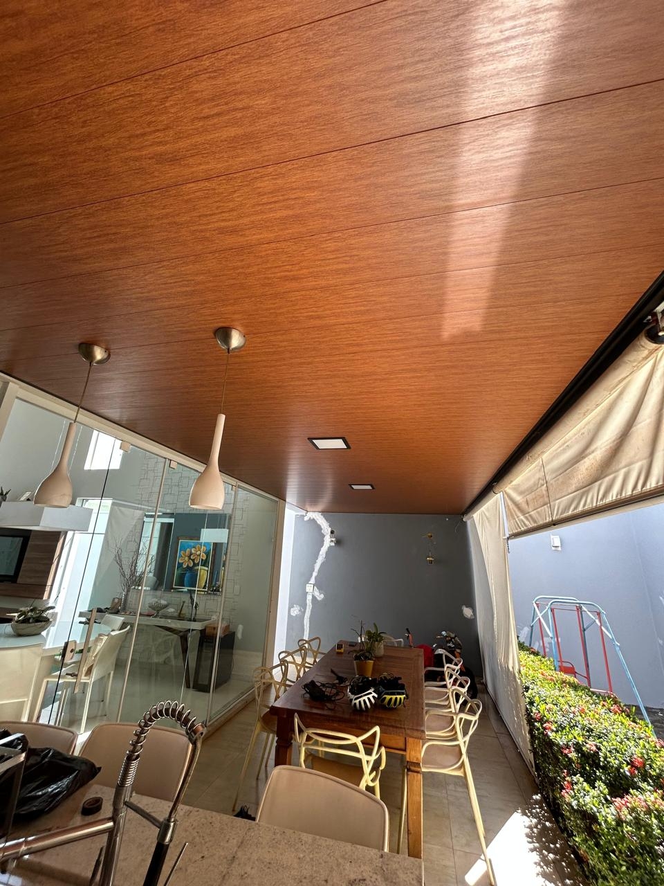 Comprar Forro Vinílico Angelim M² 7MM L20cm - R$94,90 - Evolução PVC