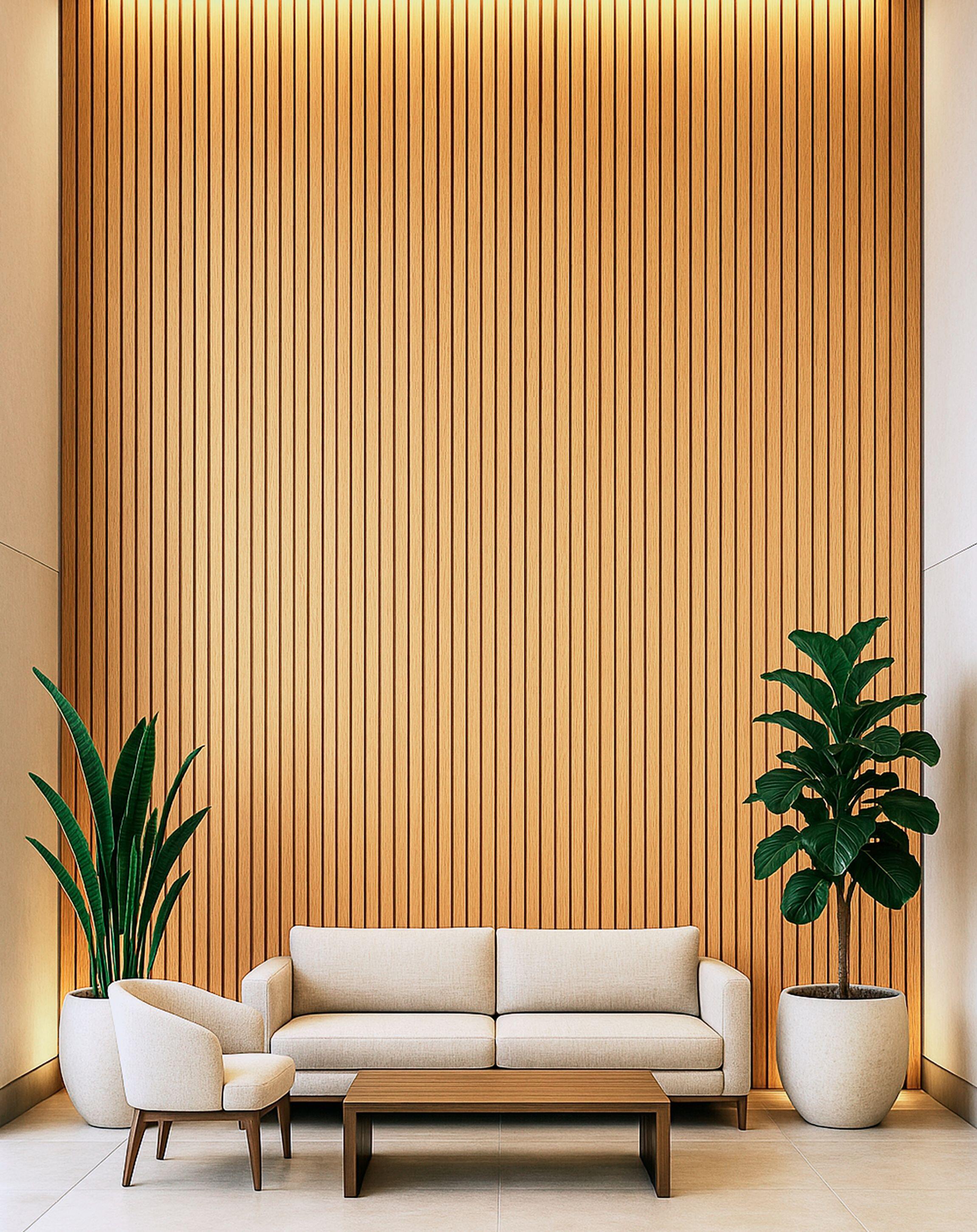 Comprar Painel Ripado em PVC Premiun Interno Tauari 3mx20cm