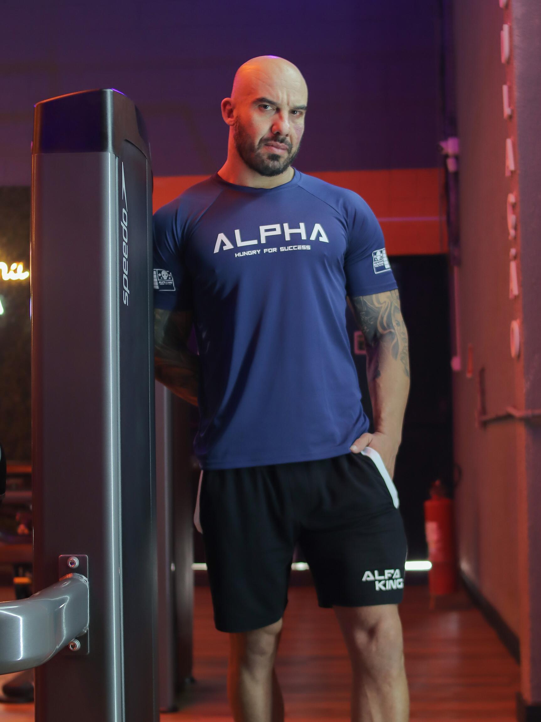 Comprar Camiseta Masculina Dry Fit ALPHA - ALFA KING | SEJA ALFA