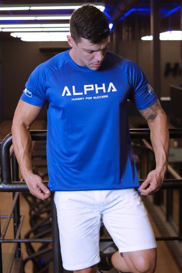 Comprar Camiseta Masculina Dry Fit ALPHA - ALFA KING | SEJA ALFA
