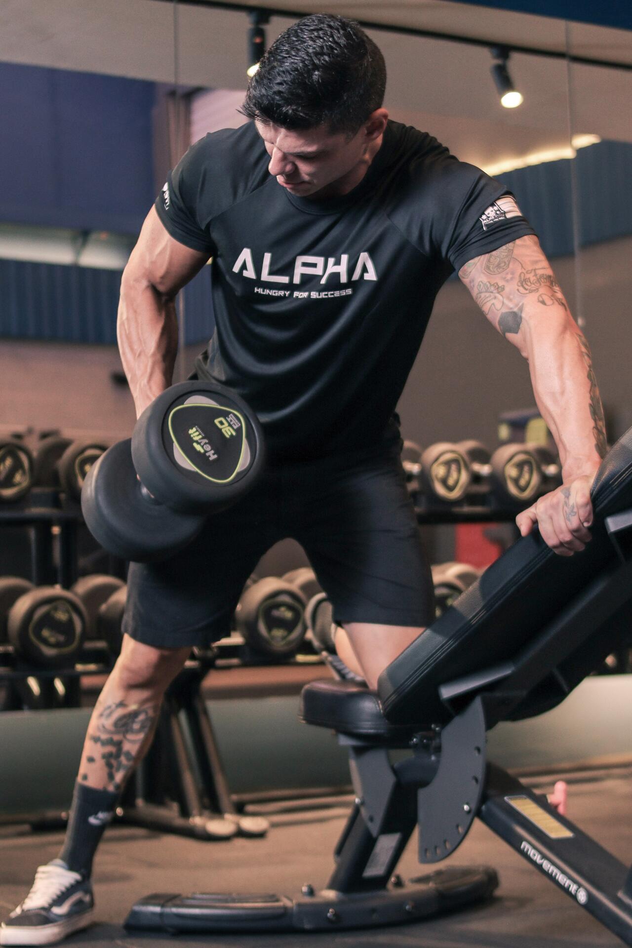 Comprar Camiseta Masculina Dry Fit ALPHA - ALFA KING | SEJA ALFA