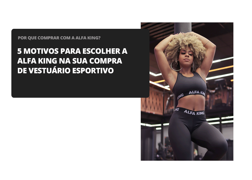 Comprar Top nadador alta sustentação ALFA KING