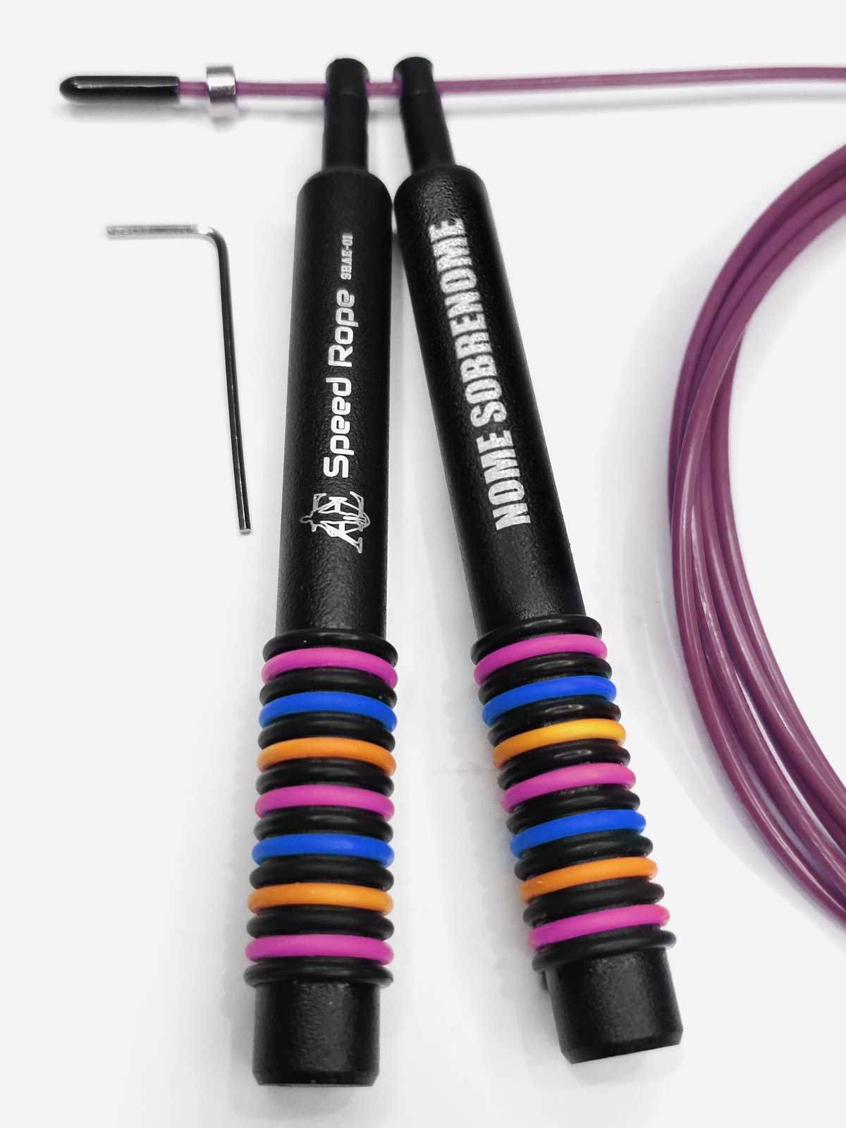 Corda de Pular Speed Rope Personalizada com nome - SRAE-01 - a partir ...