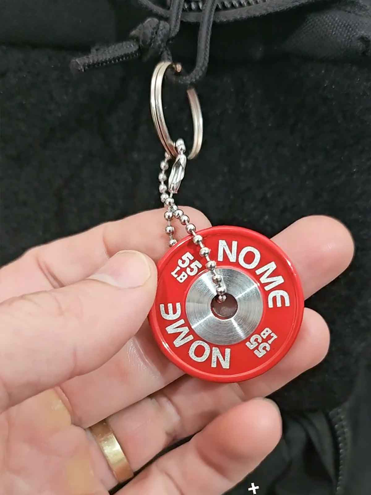 Chaveiro CrossFit Anilha Rogue Personalizado com Nome e Sobrenome - a ...