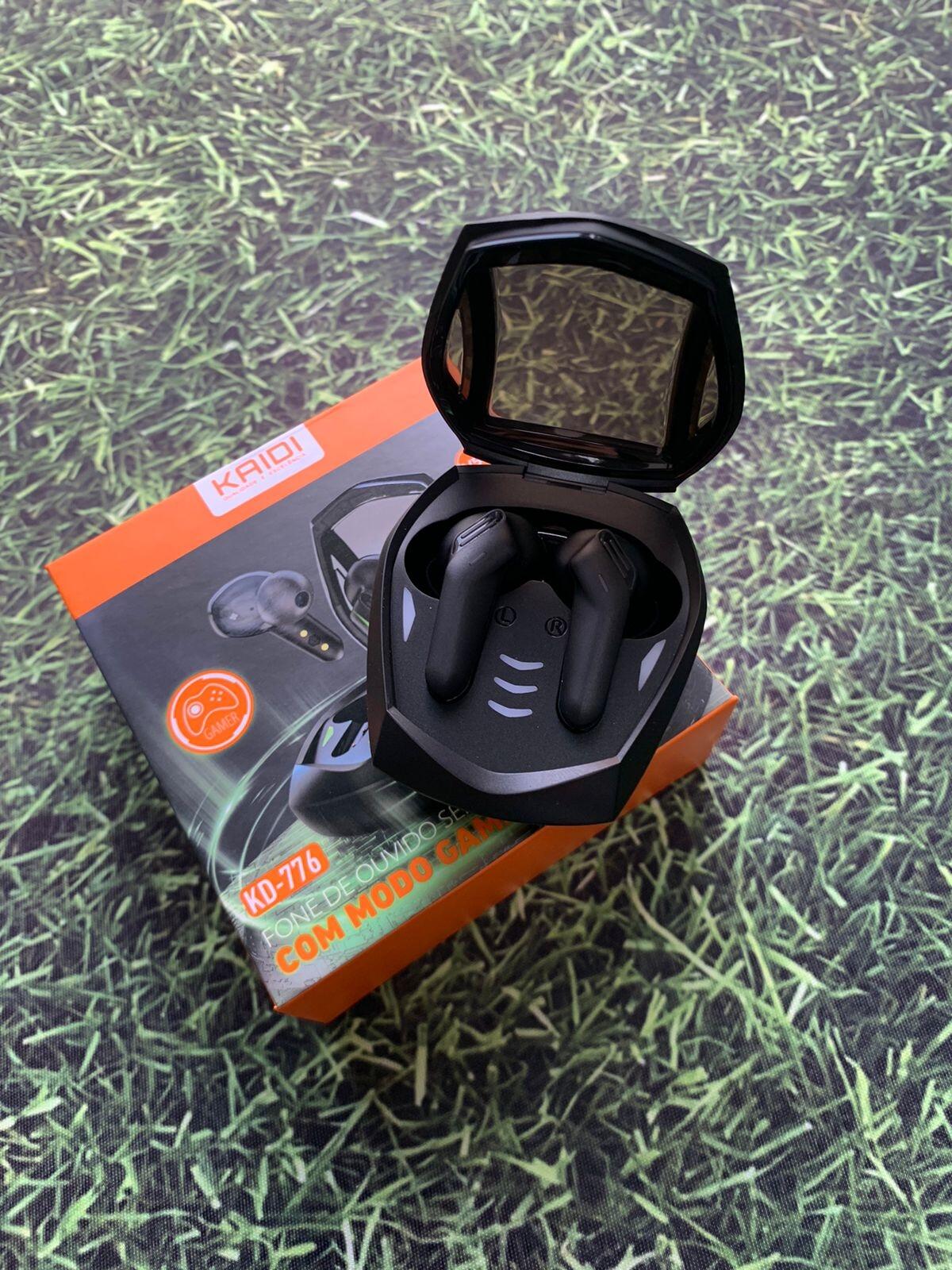 Comprar Fone Gamer Bluetooth Sem Fio Kaidi Tws Kd-776 - R$65,00