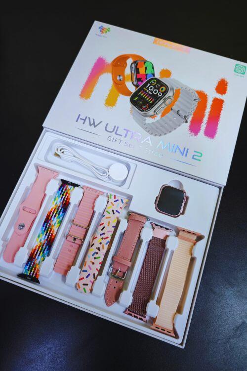 Comprar Smartwatch Hw Ultra Mini 2 41mm 7 Pulseiras Serie 9 Chat GPT ...