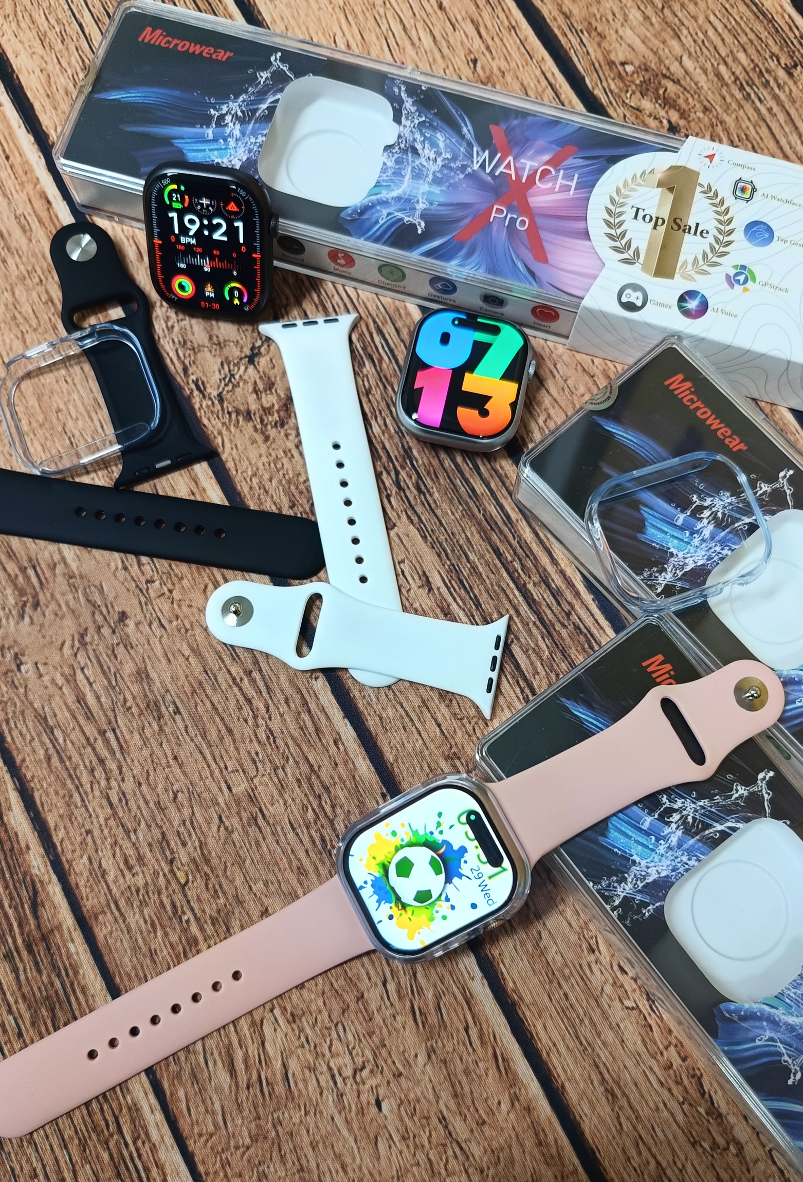 Comprar Smartwatch Watch X Pro Serie 10 47mm Chat GPT Musica Fotos - R ...