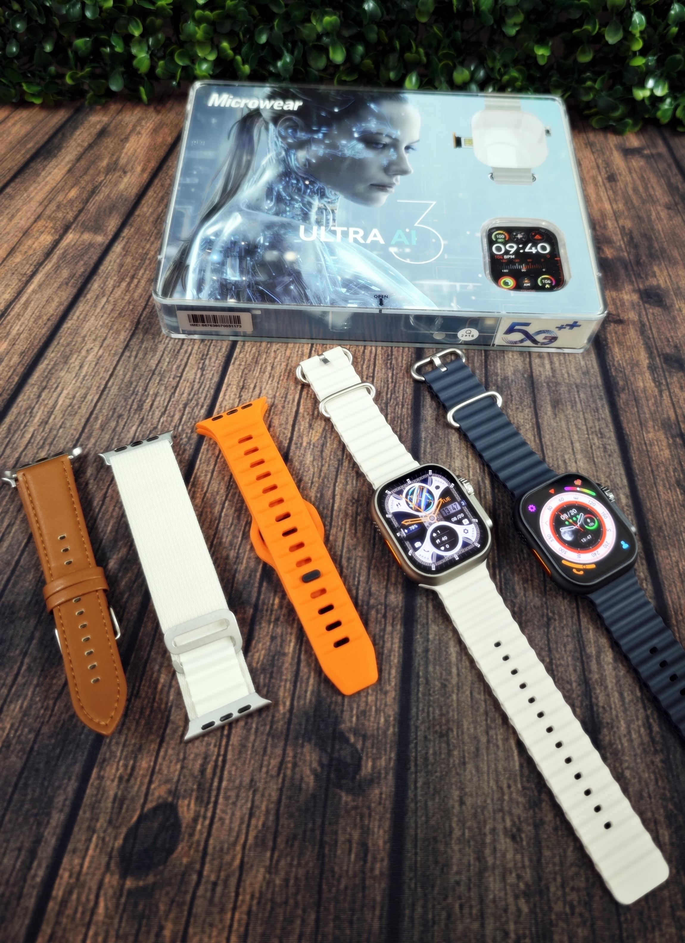 Comprar Smartwatch Microwear Ultra 3 Ai 5G 2/16GB Amoled Com Chip ...