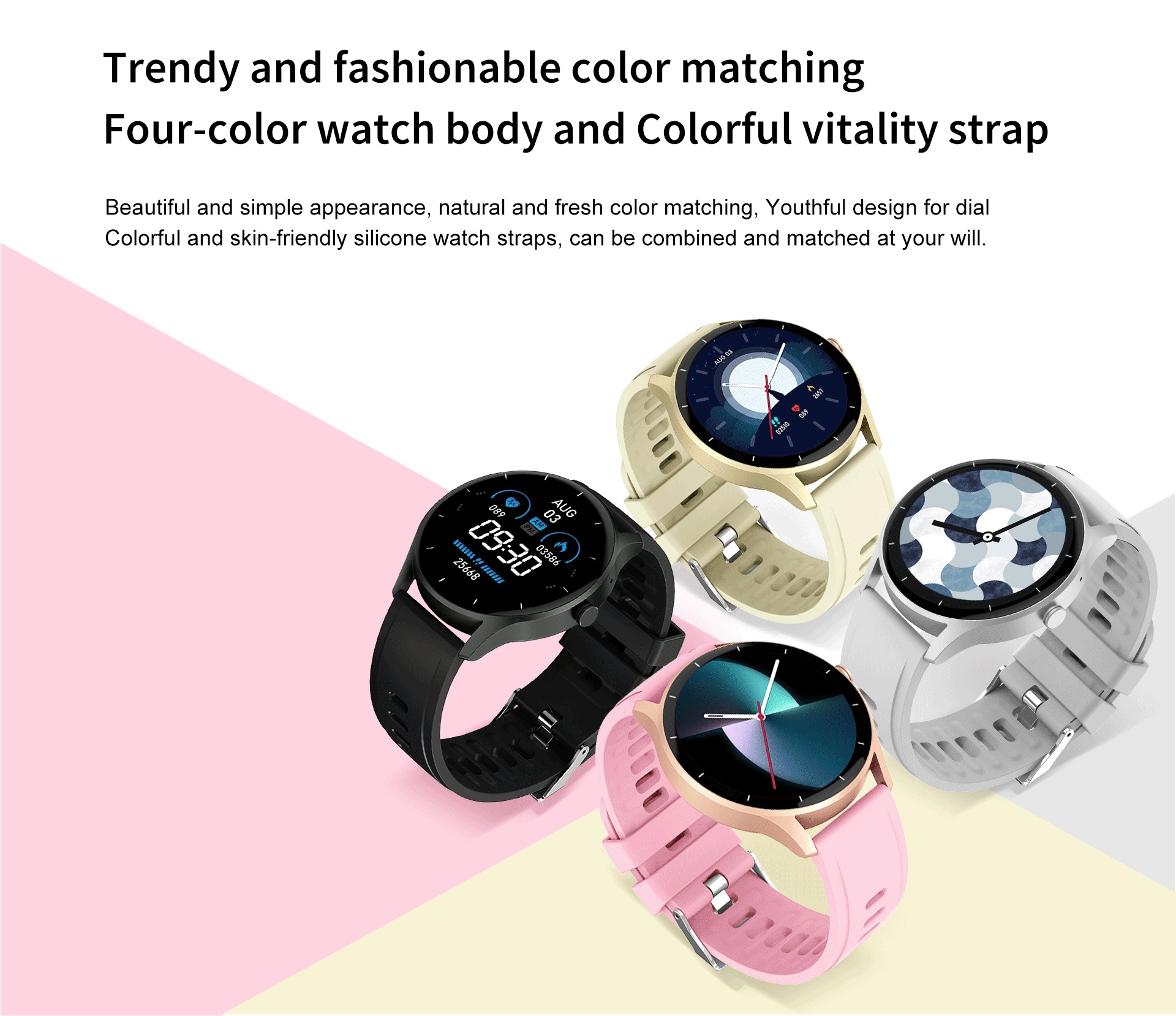 Comprar Smartwatch Peje ZW02 A Prova D'água Pulseira Extra - R$115,00 ...