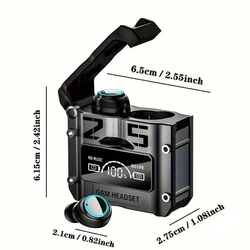 Comprar Fone de Ouvido Bluetooth 5.3 M25 J-60 TWS Original - R$26,00 - Atacadum