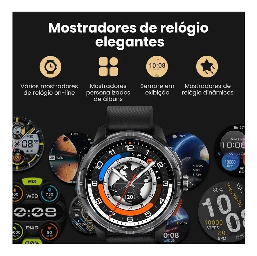 Comprar Smartwatch Haylou Solar Ultra Amoled GPS A Prova Dagua ...