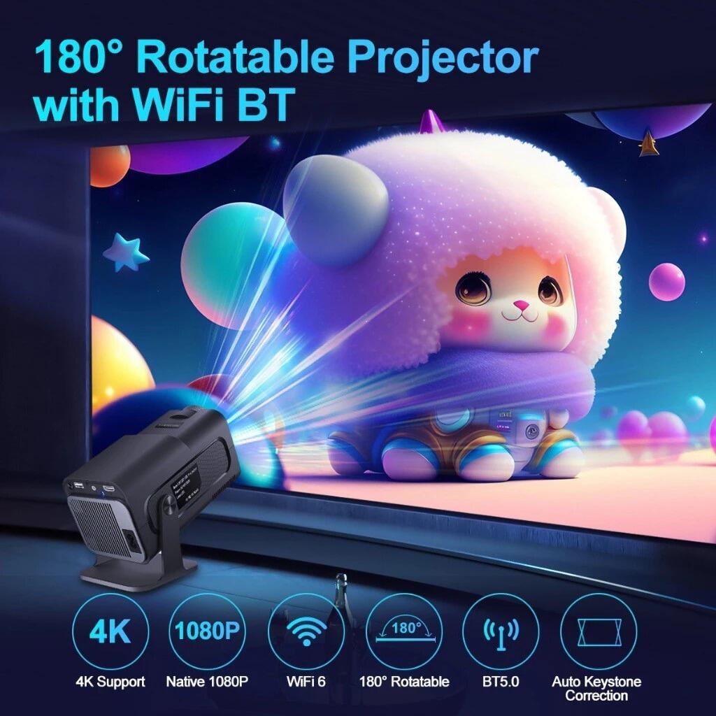 Comprar Projetor Hy320 Mini Portátil 4K HD Android 110v/220v - R$230,00 ...