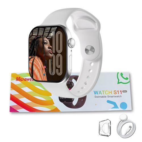 Comprar Smartwatch Microwear S11 Pro Amoled 2GB Série 11 Responde ...