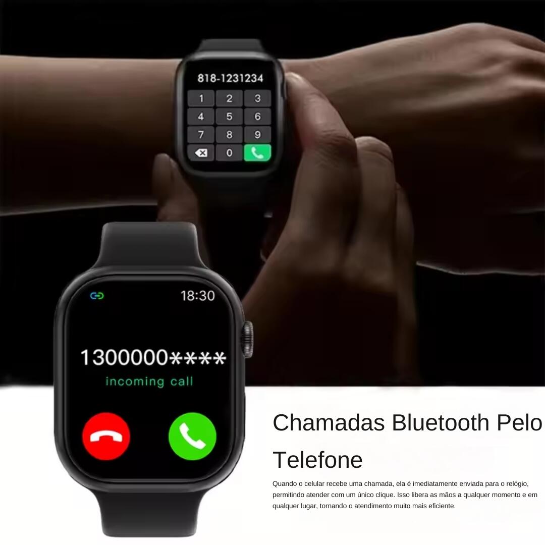 Comprar Smartwatch Lefun Health S10 Serie 10 Faz Chamadas - R$55,00