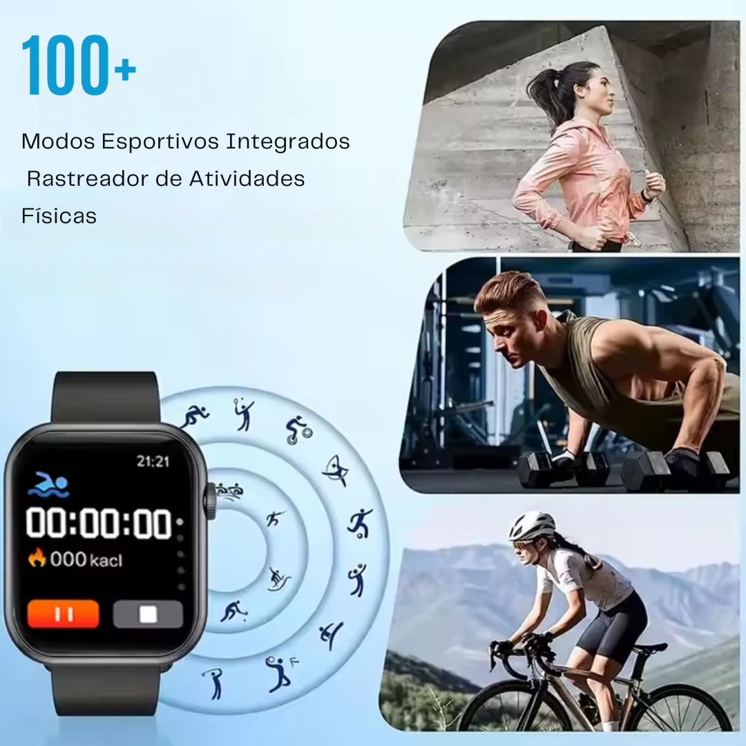 Comprar Smartwatch Lefun Health S10 Serie 10 Faz Chamadas - R$49,00 ...