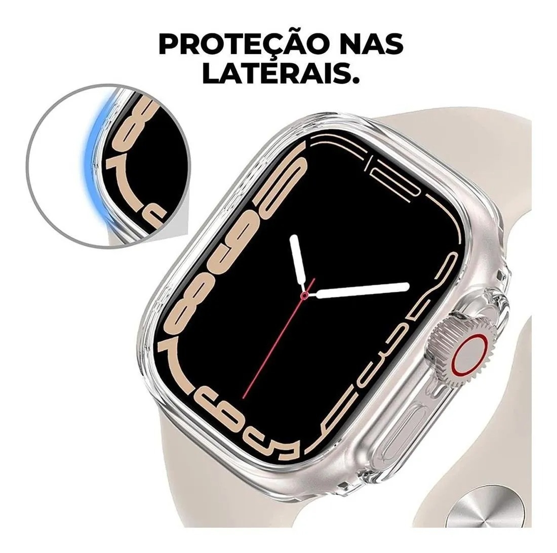 Comprar Case Transparente Para Smartwatch Ultra 49mm - R$6,00 - Atacadum