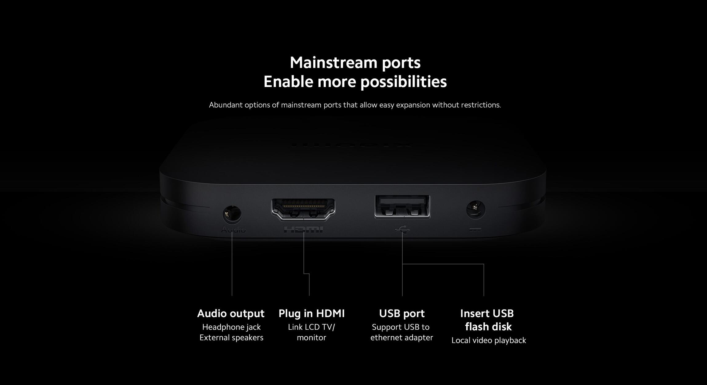 Mi Tv Box S 2ª Geração 4k Mdz-28-aa Google Tv