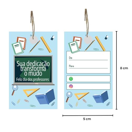 Adesivos e Tags para dia dos professores | Hortensia Box