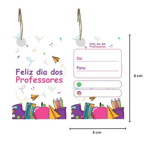 Adesivos e Tags para dia dos professores | Hortensia Box