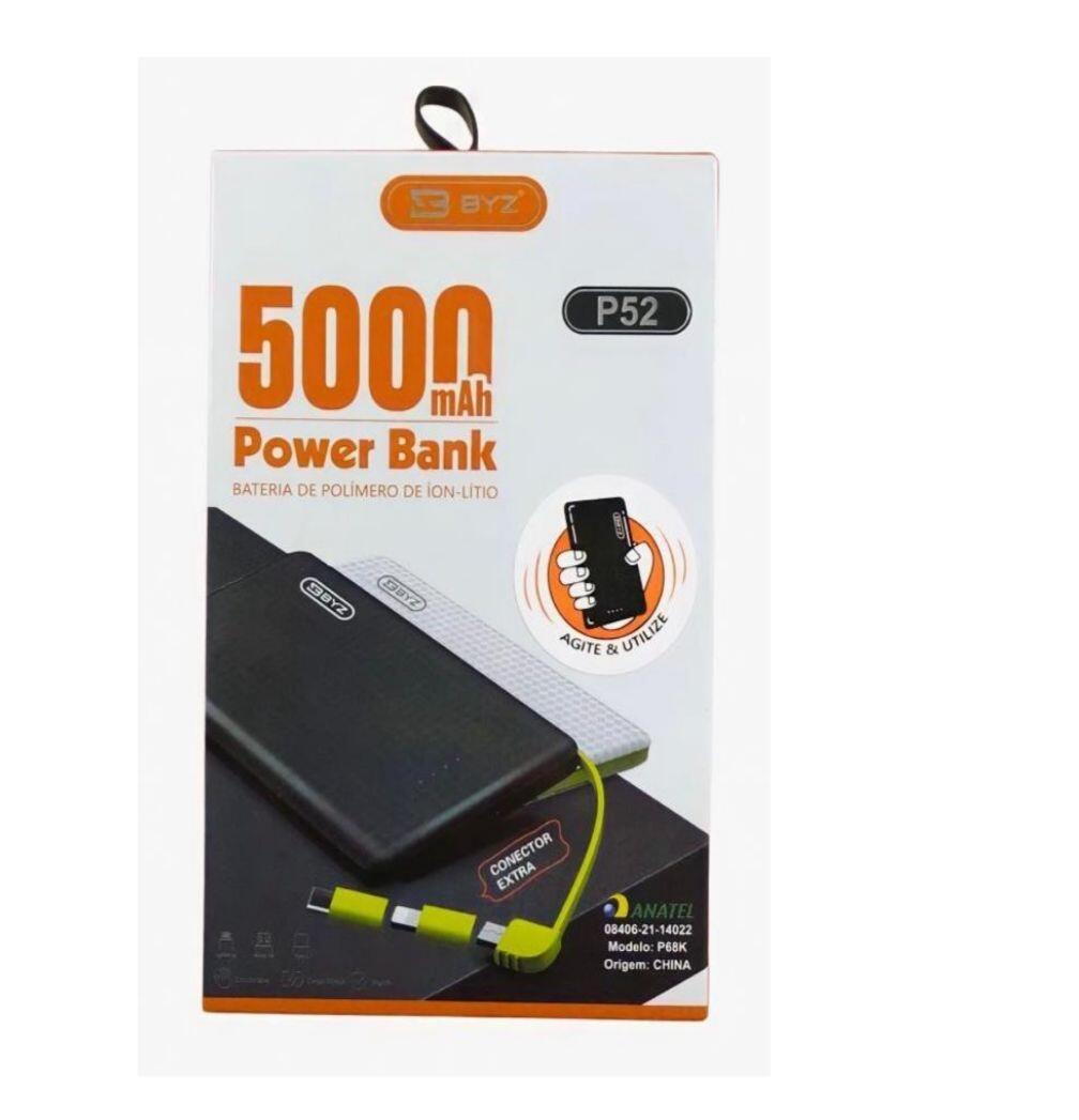 Comprar Power bank BYZ 5000 mAh - Luis Fornecedor SP