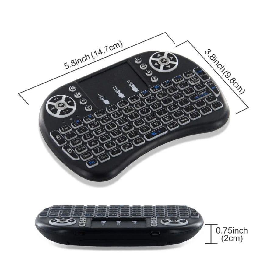 Comprar Controle para tv box - MINI teclado com touchpad - Luis ...