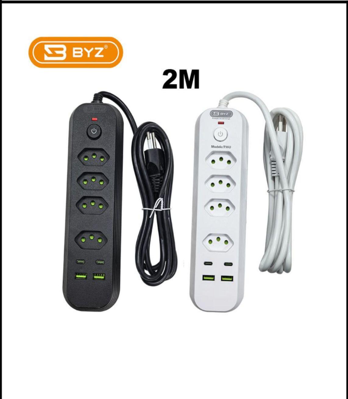 Comprar Extensão tomadas byz T16U 2M - Luis Fornecedor SP