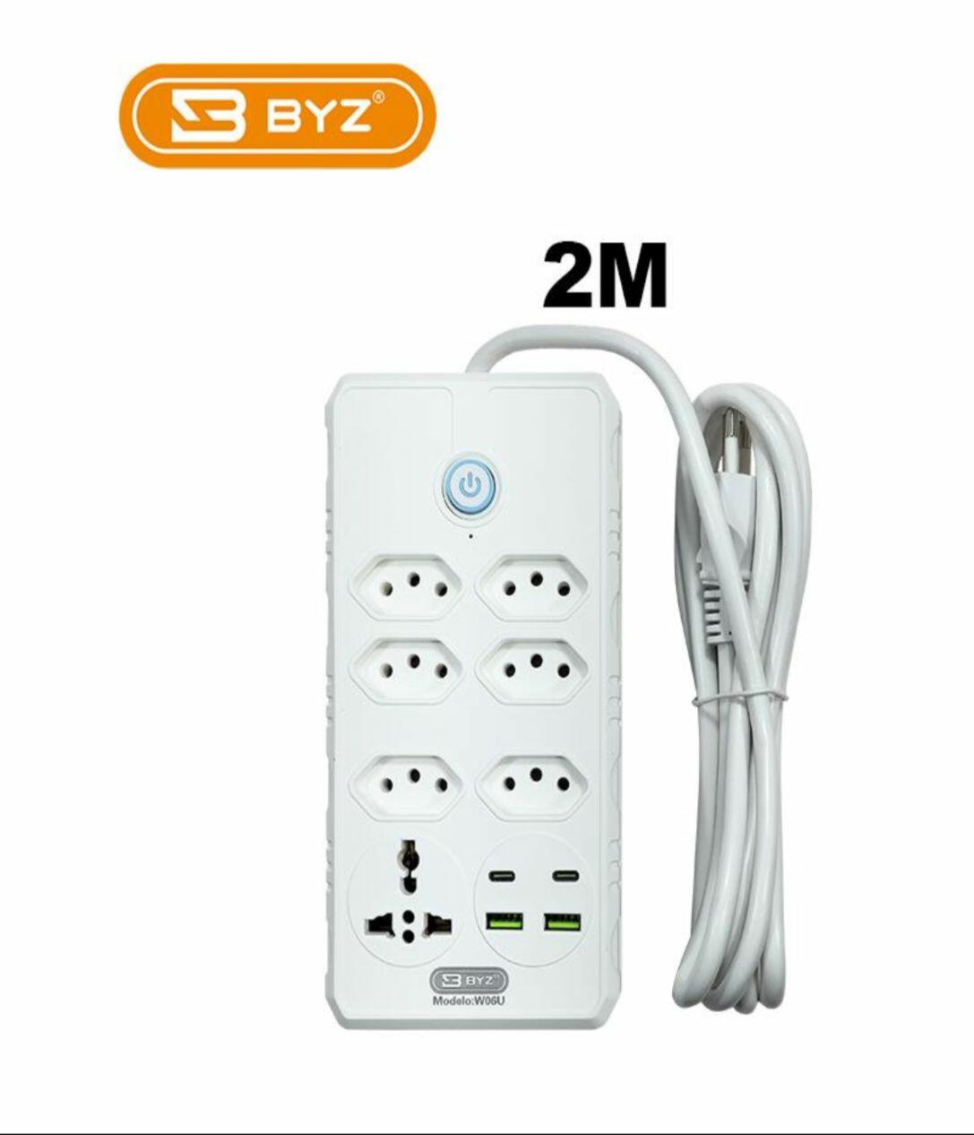 Comprar Extensão tomadas byz WO6U 2M - Luis Fornecedor SP