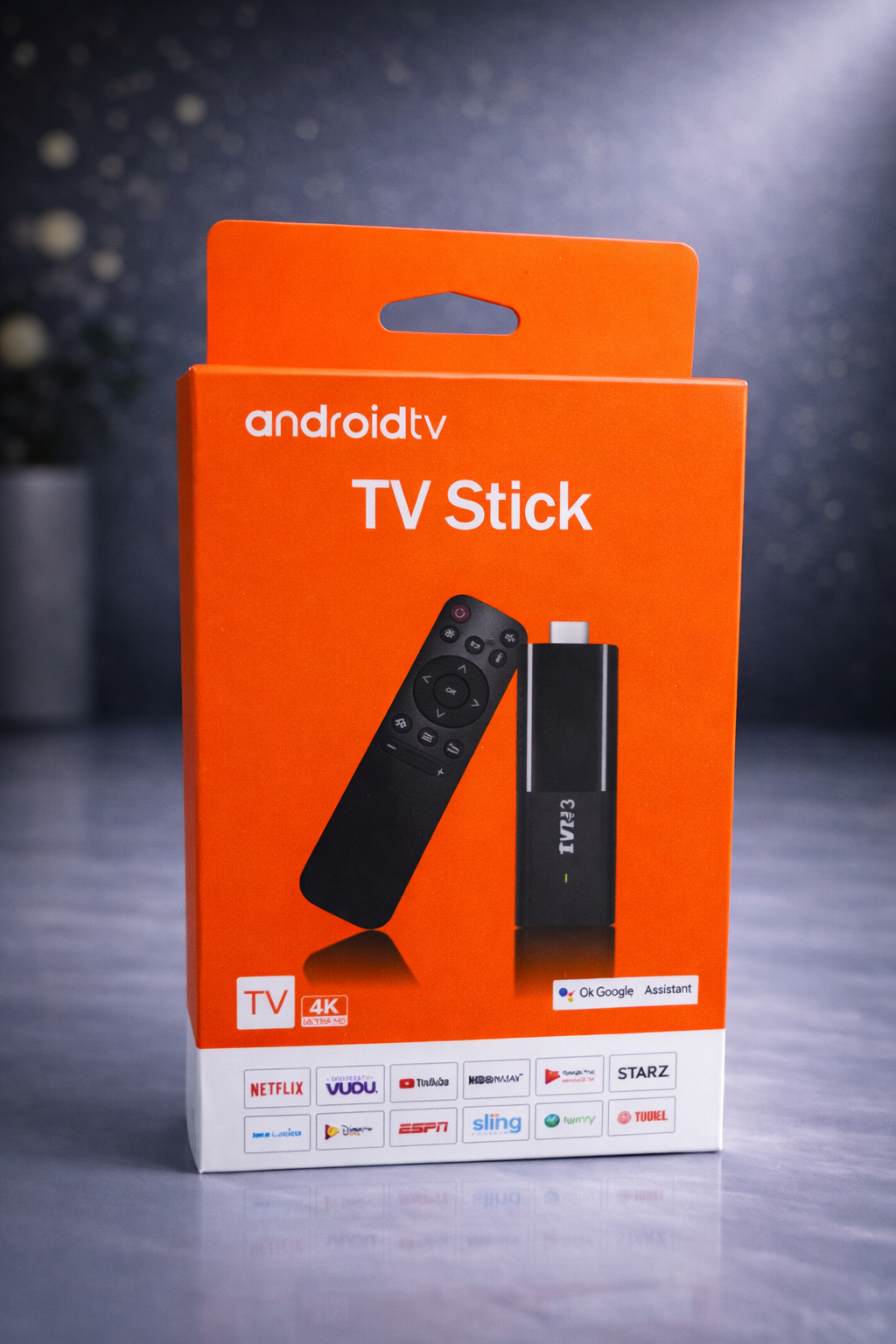 Comprar TV Stick 4k Android TV Wi-fi Hdmi TVR3 512GB