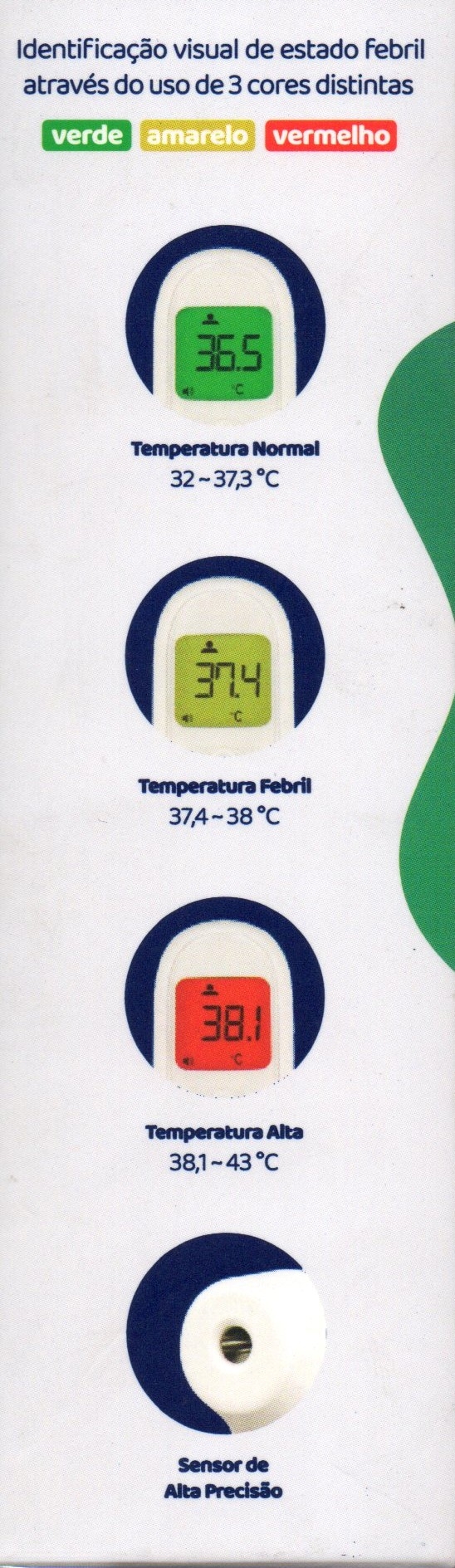 Comprar Termômetro Digital Febre Infravermelho - Pessoas objetos e ...