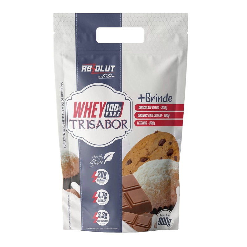 Comprar WHEY TRISABOR 900G - ABSOLUT NUTRITION - a partir de R$132,90 ...