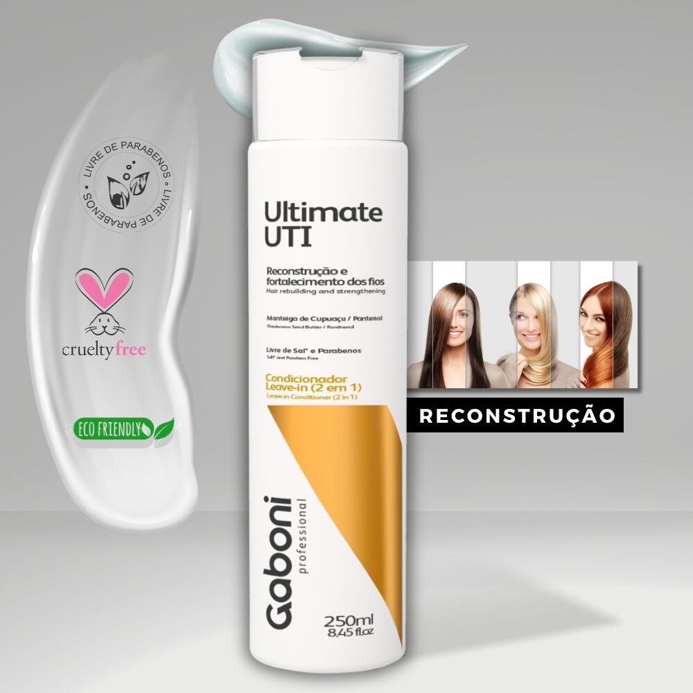 Condicionador leave-in Uti que recupera Fio a Fio - a partir de R$66,40