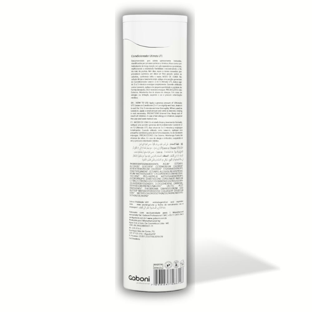 Condicionador leave-in Uti que recupera Fio a Fio - a partir de R$66,40