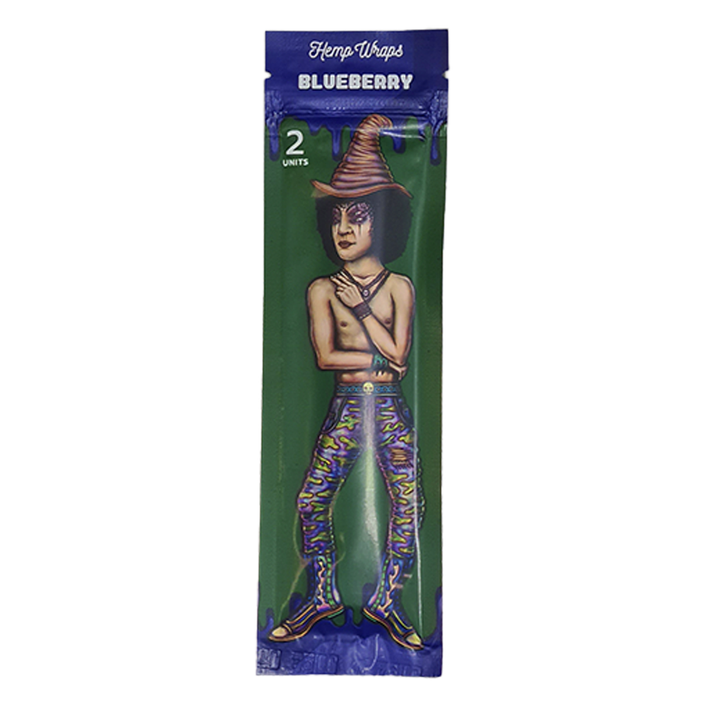 BLUNT LION HEMP WRAP BLUEBERRY - a partir de R$14,25