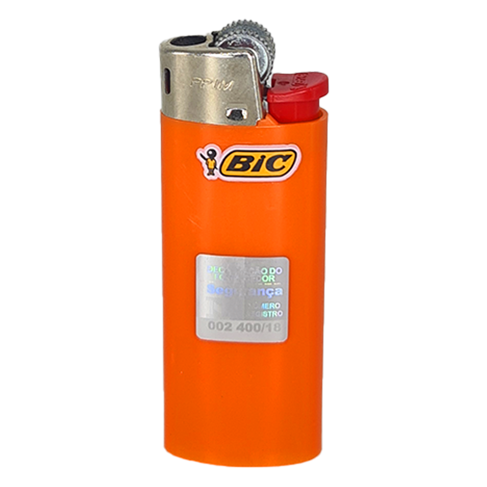 ISQUEIRO BIC MINI PEQUENO LARANJA - a partir de R$5,70