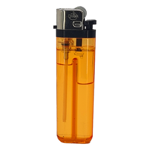 ISQUEIRO CHAMA LIGHTER GRANDE LARANJA - a partir de R$2,85