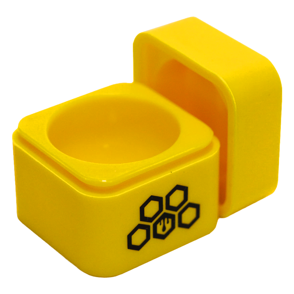 SLICK DE SILICONE CULTURA DAB LEGO 11ML HONEY AMARELO - a partir de R$29,45