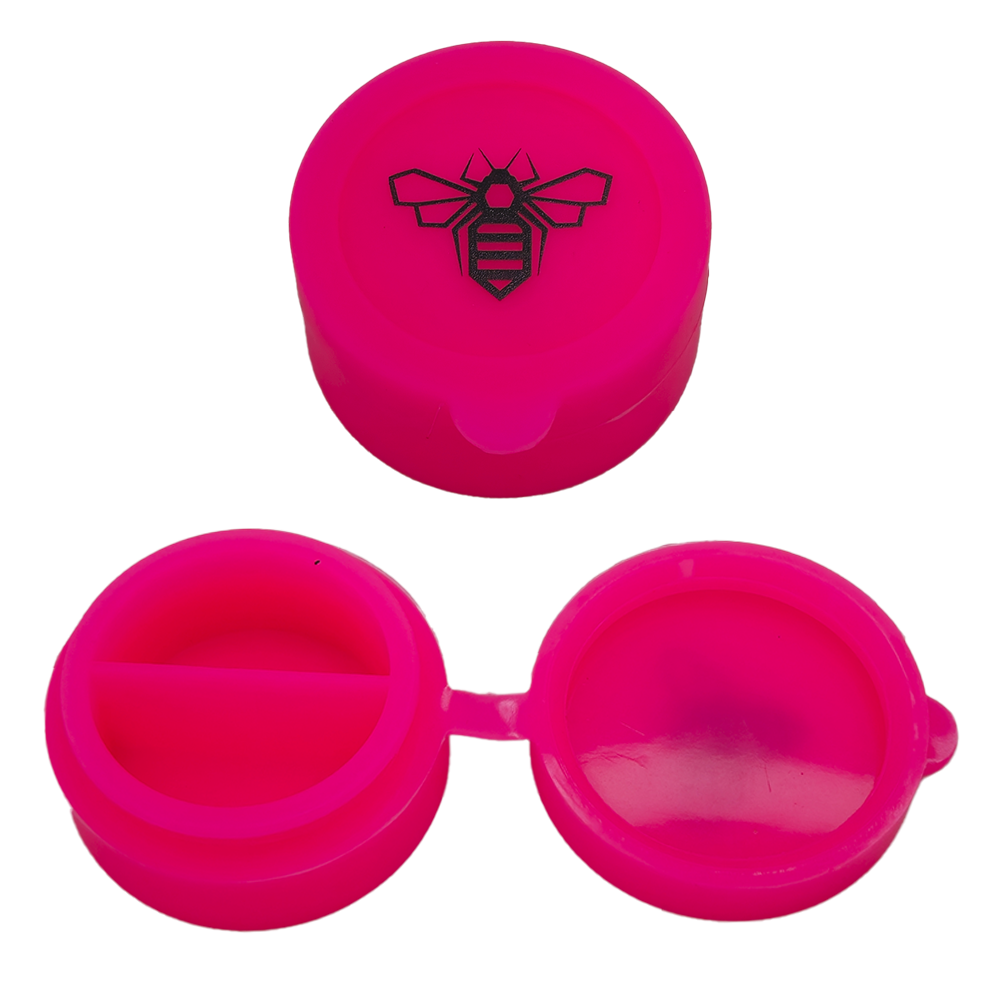 SLICK DE SILICONE CULTURA DAB REDONDO 10ML BEE ROSA