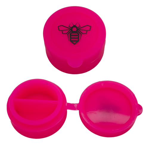 SLICK DE SILICONE CULTURA DAB REDONDO 10ML BEE ROSA
